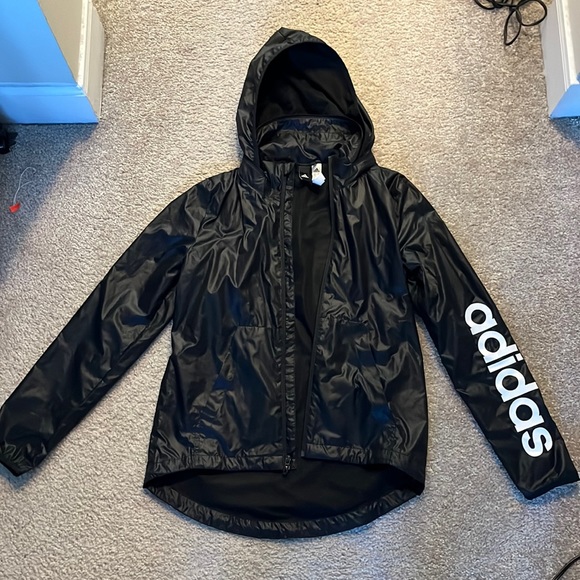 adidas | Jackets & Coats | Adidas Rain Jacket | Poshmark
